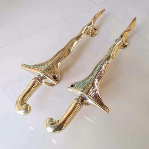 Jual handle pintu motif keris tekuk panjang 50cm - antik - Kab. Pati ...