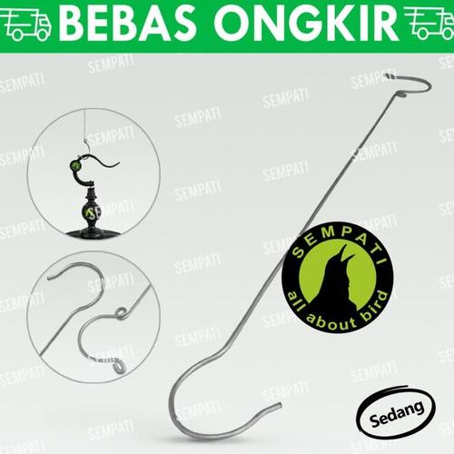 Jual Gantungan kawat S 40 cm cantolan pot rak tanaman hias bunga ...