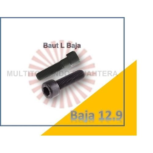 Jual M8 x 50 Baut L Baja Hex Socket Head Screw BL m8x50 Baja 12.9 - Jakarta Barat ...
