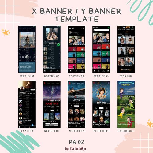 Jual Paket X Banner Y Banner termasuk Tiang Flexi 260 g Korcin 60x160cm ...