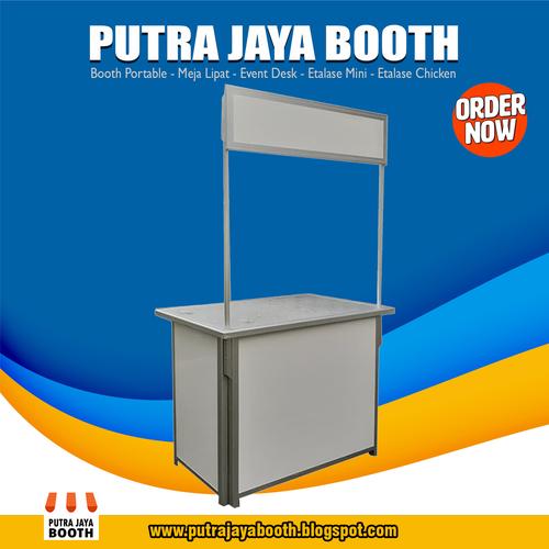 Jual Booth Portable JUMBO MURAH/Meja Lipat/Meja knock Down Full ...