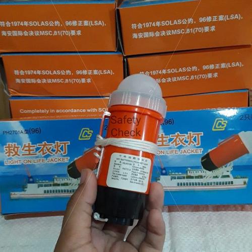 Jual LAMPU LIFE JACKET PH2701A LIFEJACKET LIGHT ALKALINE BATTERY LIFE ...