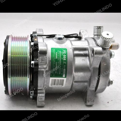 Jual kompresor / compressor ac mobil sanden 508 universal - Kota ...