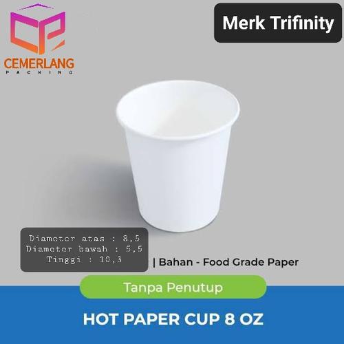 Jual Paper Cup 8oz / Papercup 8oz 250ml / Gelas Kertas Minuman Panas ...