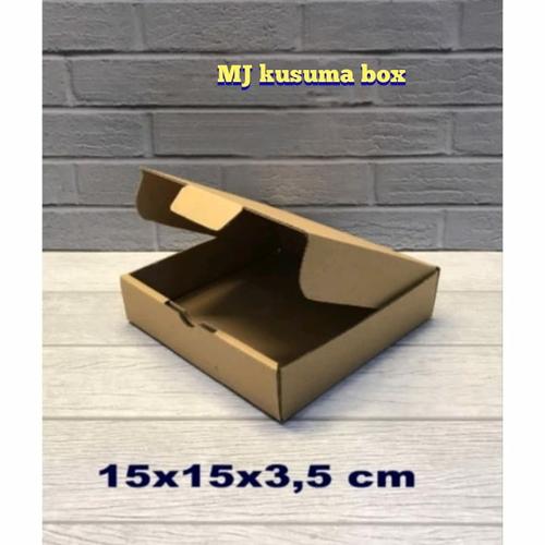 Jual kardus ukuran 15x15x3,5 cm box pizza untuk packing dll - Jakarta ...