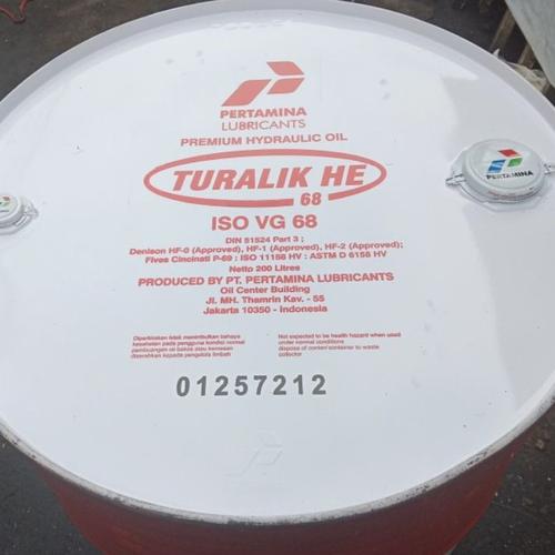 Jual Oli Pertamina Turalik HE Iso Vg 68//Pelumas 209Liter - Kab. Tangerang - Arstar pelumas ...