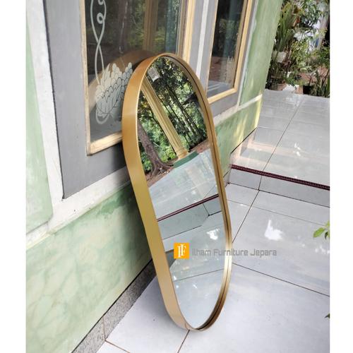 Jual Cermin besi gold LED - Kab. Jepara - Cermin ilham furniture jepara ...