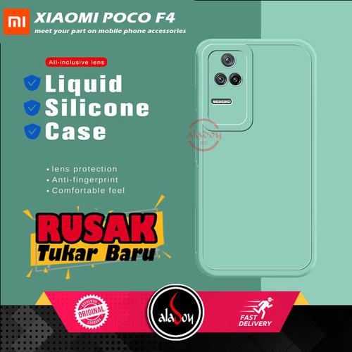 Jual Case Xiaomi Poco F4 5G Softcase Liquid Pro Camera - Biru, XM POCO ...
