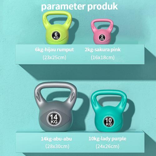 Promo Kettlebell 2KG - Peralatan Kebugaran - Peralatan Latihan Pemula ...