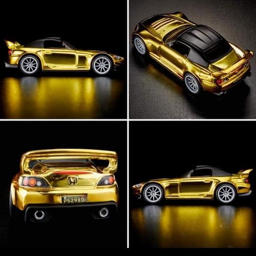 Jual Hotwheels RLC Ryu Asada Honda s2000 S2k Gold Limited Red Line Club ...