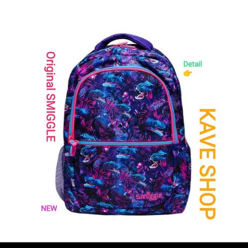 Jual SMIGGLE Backpack Dinosaur Roar - ORI SMIGGLE - NEW - TAS SMIGGLE ...