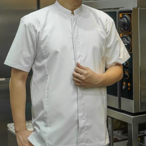 Jual "Batavia" Style Chef Jacket / Seragam Kitchen Unisex - Putih, S ...