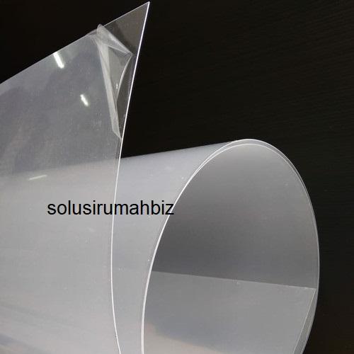 Jual Acrylic Lembaran 0.5mm bening /100cm desc Akrilik Sheet mika ...