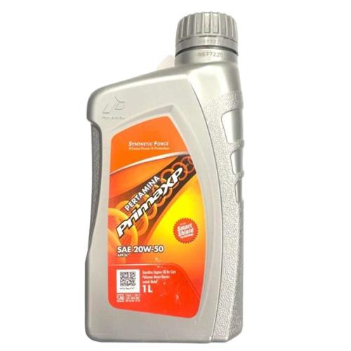 Jual Oli Mesin Bensin Pertamina PRIMA XP SAE 20W-50 API SL 1 Liter ...