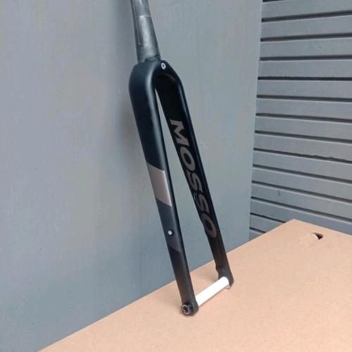 Jual Fork Rigid Mosso 730 gvl gravel tapper Full Carbon Disk TA - Black Grey - Kab. Bantul ...