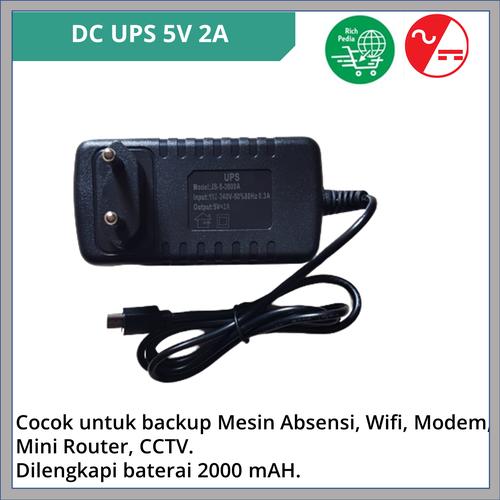 Jual Mini UPS DC 5V 2A Power Supply - Kota Cimahi - Erich Store_NEW ...