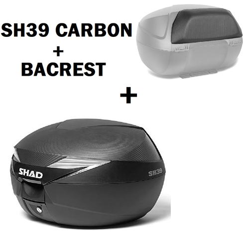 Jual SHAD SH39 Cover Carbon - SHAD Top Box - TAMBAH BACKREST - Jakarta ...