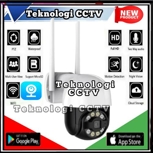 Jual CCTV IP Camera Outdoor V380 1080P 8MP Auto Tracking Night Vision ...