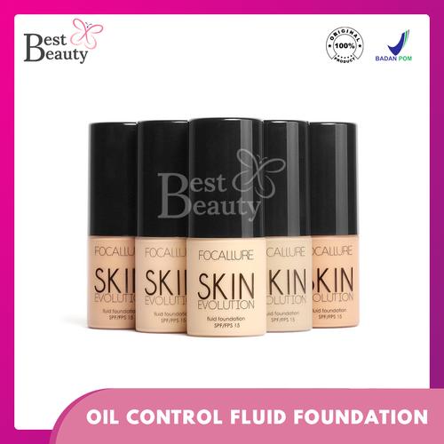 Jual FOCALLURE Full Coverage Oil-control Fluid Foundation FA 30 | FA30 ...