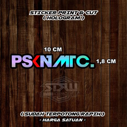 Jual Stiker Print Cut Hologram Stiker Helm Stiker Motor Harga Satuan ...