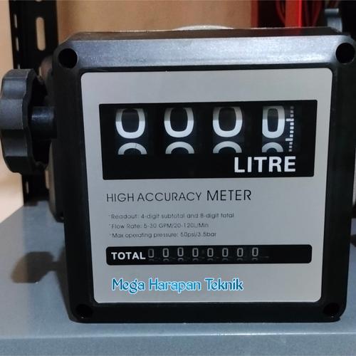 Jual flowmeter solar 1inch 4 digit flow meter Minyak Solar 1inch ...