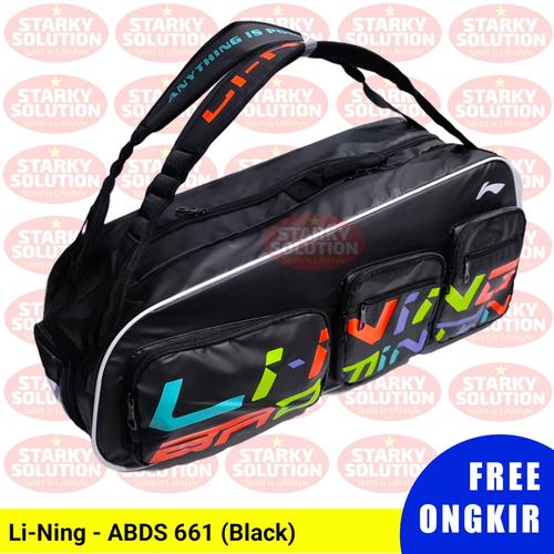 Jual Tas Raket LINING ABDS 661 Bulutangkis Badminton Bag Original ...