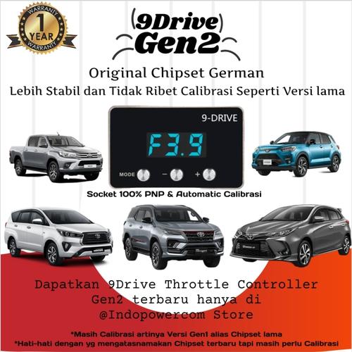 Jual 9 Drive Throttle Controller Piggyback for Toyota Series - All New ...