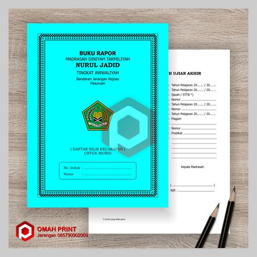 Jual Buku Rapor Custom - Kab. Pasuruan - Omah-Print | Tokopedia