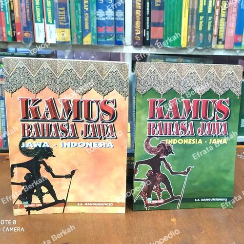 Jual kamus bahasa jawa indonesia lengkap indonesia jawa 2 buku original ...