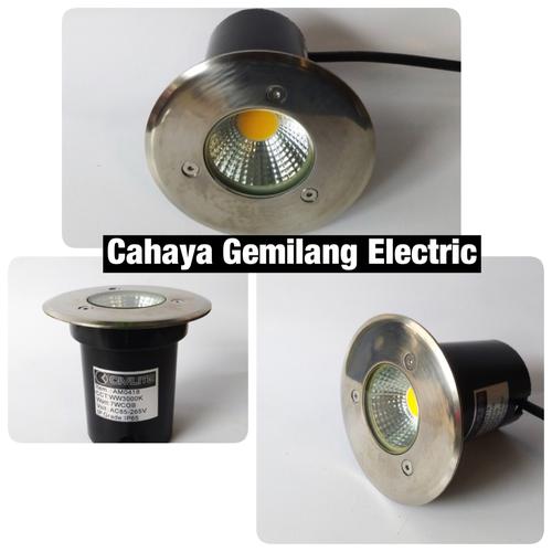 Jual Kap lampu lantai led civilite 7w 7watt am0418 cob floor up light ...