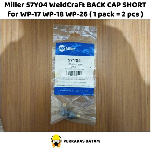 Jual Back Cap Short 57Y04 Miller Tig Argon Las Long Cap WP17 WP18 WP26 ...