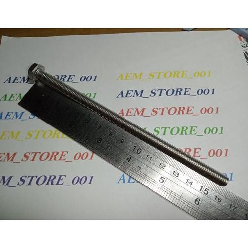 Jual Baut hex m8 x 160 (16cm) stainless 304 the A2-70 - Jakarta Barat ...