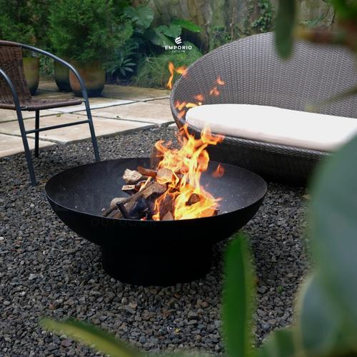 Jual Fire Pit Heavy Duty Steel Wadah Api Unggun Baja Bonfire Fireplace ...
