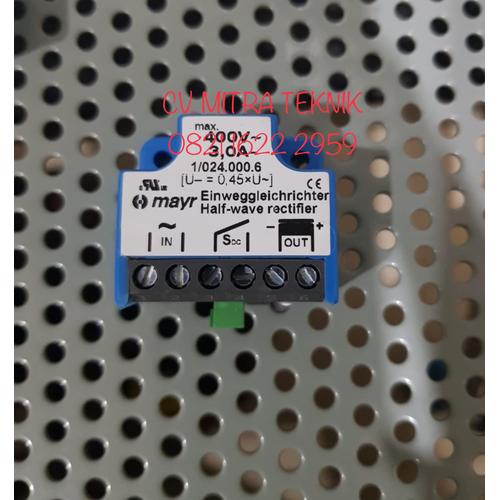 Jual Rectifier mayr 400v 3.0 ampere, motor hoist stahl, kone dll - Kota ...