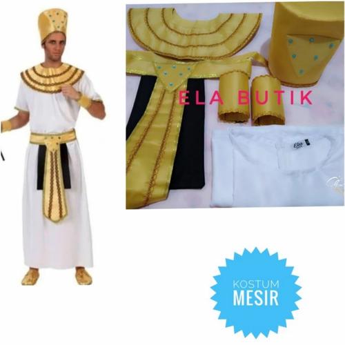 Jual kostum mesir-dewasa-egypt-firaun-pharaoh-kostum halloween - Kota ...