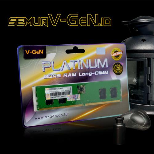 Promo V-GEN RAM PC DDR5 8GB 16GB 32GB 4800MHz Longdimm PC5-38400 VGEN ...
