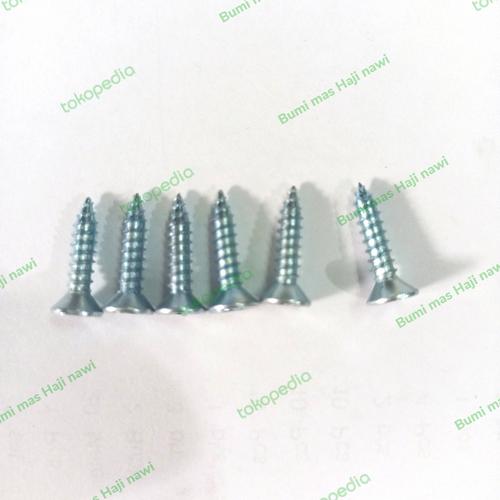 Jual Sekrup Skrup Putih FH / Sekrup Skrup Tapping FH 6 X 5/8" @100PCS ...