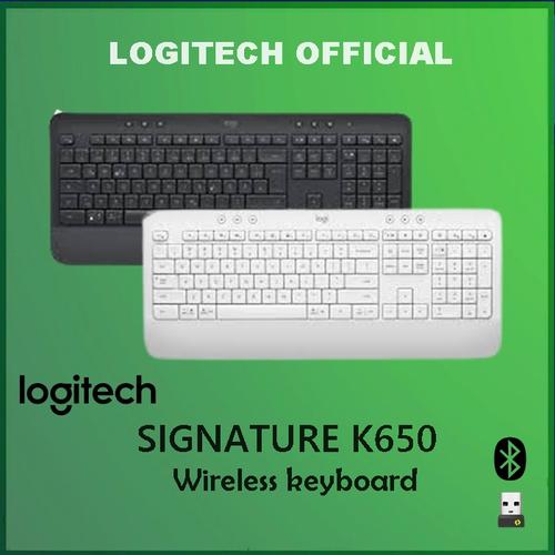 Promo Logitech Signature K650 Keyboard Wireless Bluetooth - K 650 ...