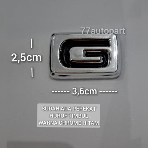 Jual emblem logo mobil tulisan g untuk vios altis - Jakarta Pusat ...
