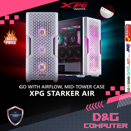 Jual CASING ADATA XPG STARKERAIR WHITE - MID TOWER GAMING CASE ...