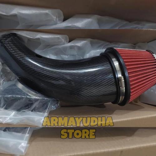 Jual open filter udara kit carbon big bang Honda K20 K24 Civic CRV ...