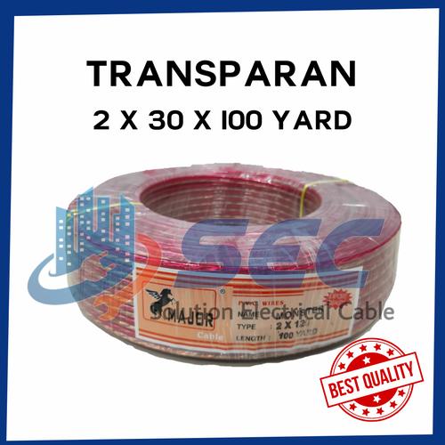 Jual KABEL LISTRIK TRANSPARAN/KABEL AUDIO TERMURAH 2x30 - Kab ...
