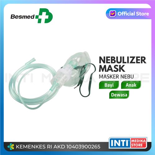 Jual BESMED - Nebulizer Mask Bayi / Anak / Dewasa | Masker Nebu - Anak ...