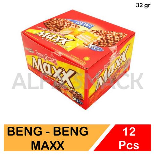 Jual Coklat Beng Beng Maxx Wafer | Beng-Beng Max Kemasan Box (12 x 32 ...
