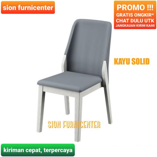 Jual kursi makan kayu / kursi makan kayu solid / kursi makan informa ...