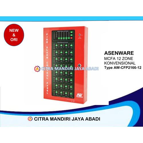 Jual MCFA 12 Zone ASENWARE Master Control Fire Alarm Panel - LPCB Approved - Jakarta Barat ...