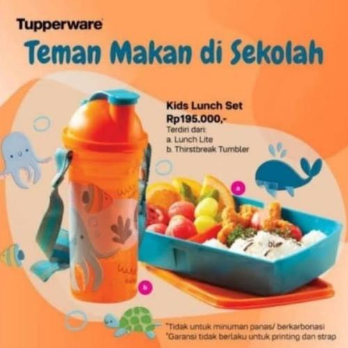 Jual Tupperware Kids Lunch Set Orange - Kab. Bogor - mm_shop1220 ...