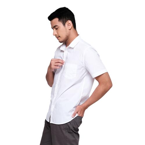 Promo MOC Kemeja Lengan Pendek Pria PEDRIC-WHITE - XXL - Kota Tangerang ...