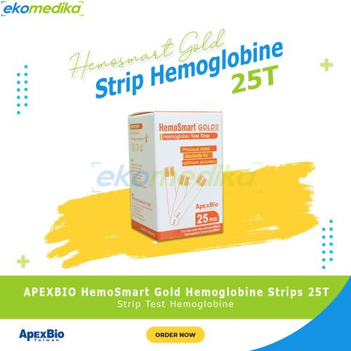 Jual APEXBIO HemoSmart Gold Hemoglobine Strips 25T - Jakarta Timur ...