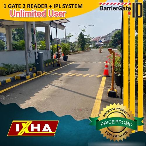 Promo Paket Boom Barrier Gate Otomatis Blokir 1 gate 2 reader + IPL ...